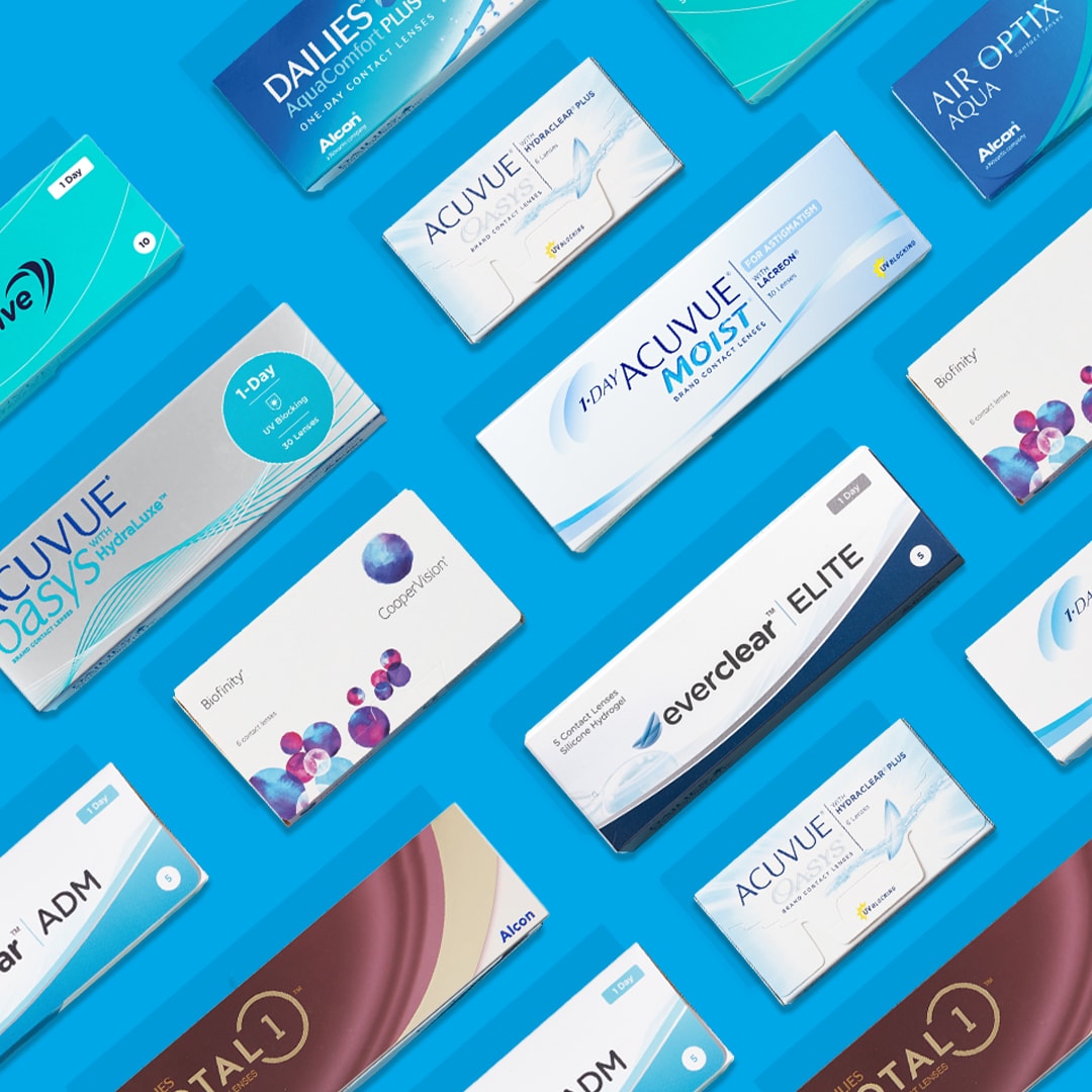 Lentilles de contact en ligne | Vision Direct